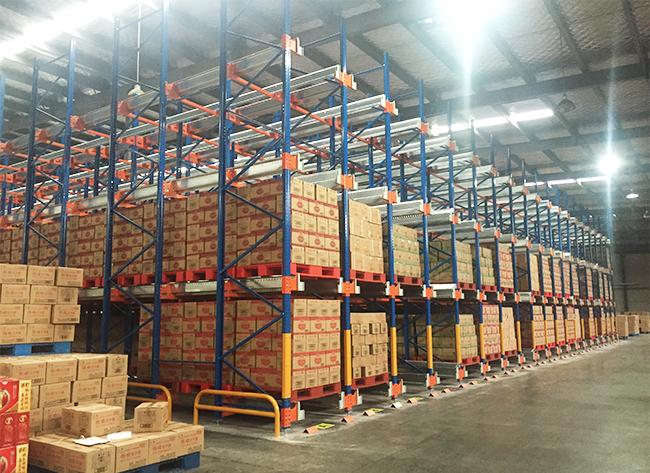 Warehouse Storage Shelves Heavy Duty Radio Shuttle Car Pallet Racking System Steel Stacking Racks & Shelves