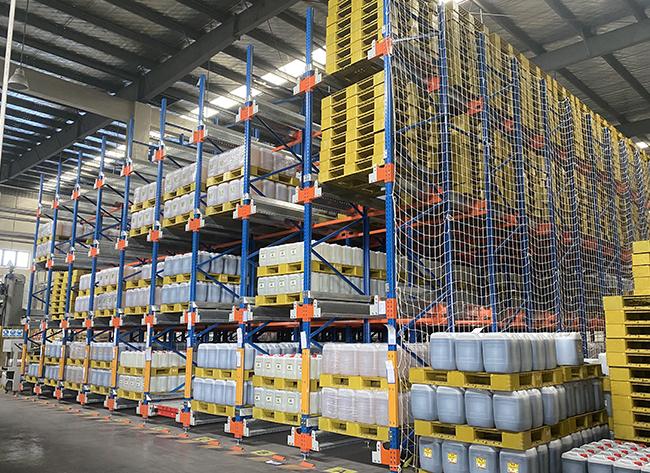 Warehouse Storage Shelves Heavy Duty Radio Shuttle Car Pallet Racking System Steel Stacking Racks & Shelves