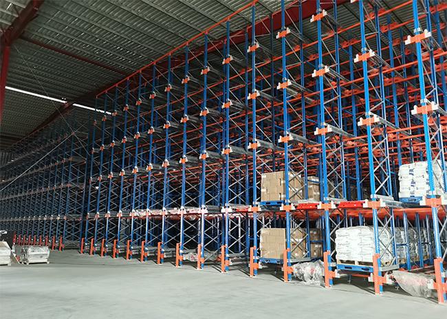 Warehouse Storage Shelves Heavy Duty Radio Shuttle Car Pallet Racking System Steel Stacking Racks & Shelves