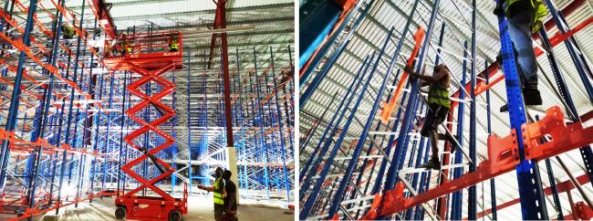 Warehouse Storage Shelves Heavy Duty Radio Shuttle Car Pallet Racking System Steel Stacking Racks & Shelves