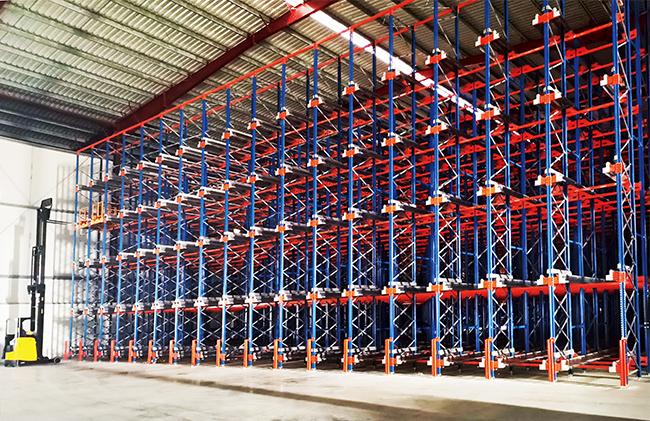 Warehouse Storage Shelves Heavy Duty Radio Shuttle Car Pallet Racking System Steel Stacking Racks & Shelves