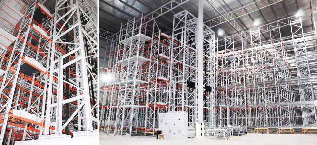 Warehouse Storage Shelves Heavy Duty Radio Shuttle Car Pallet Racking System Steel Stacking Racks & Shelves