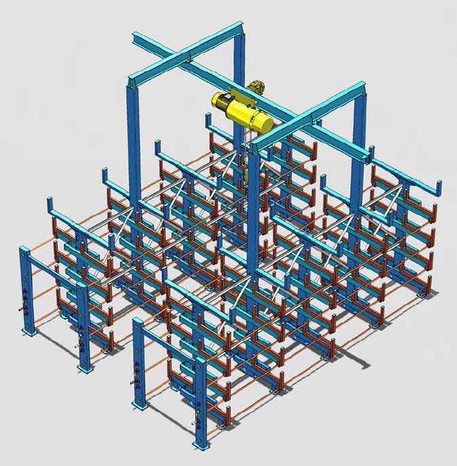 Pipe Telescopic Cantilever Shelf Metal Sheet Warehouse Storage Rack Telescopic Cantilever Shelves Long Materials