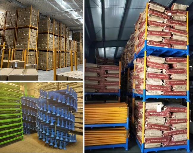 Stacking Rack Steel Pallet Rack Storage Rack Warehouse Rack Roll Storage Racks