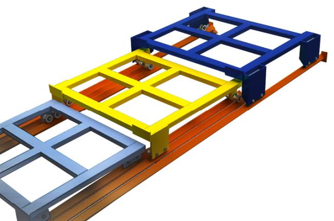 Push Back Pallet Rack