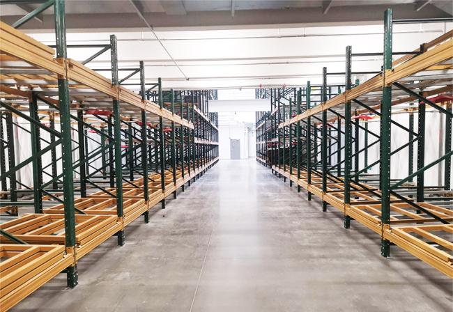 Push Back Pallet Rack High Density Warehouse Storag Rack