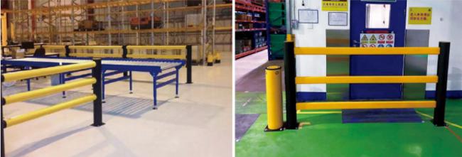 LC LS Safety Barrier Warehouse flexible anti-collision system FS-2023A