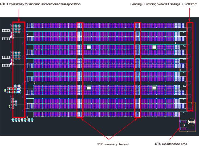 STU Workbin Robot Warehouse Picking Robot AMR Autonomous Mobile Robot For Transporting And Handling Material Boxes Workbin Material Bin
