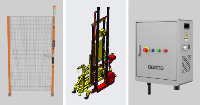 STU Workbin Robot Warehouse Picking Robot AMR Autonomous Mobile Robot For Transporting And Handling Material Boxes Workbin Material Bin