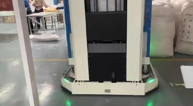 Very Narrow Aisle Fork-type Autonomous Mobile Robot