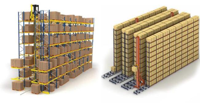 Very Narrow Aisle Fork-type Autonomous Mobile Robot