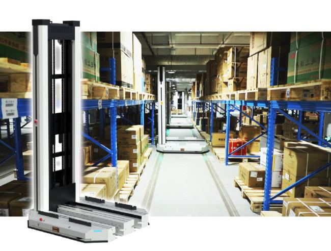 VFR-CL1,VNA Fork-type AMR,Very Narrow Aisle Fork-type Autonomous Mobile Robot CL Serie stype 1 for Warehouse Pallet Stacking And Handling
