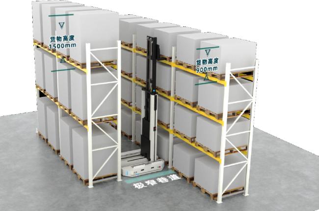 VFR-CL3,VNA Fork-type AMR,Very Narrow Aisle Fork-type Autonomous Mobile Robot CL Serie stype 3 for Warehouse Pallet Stacking And Handling