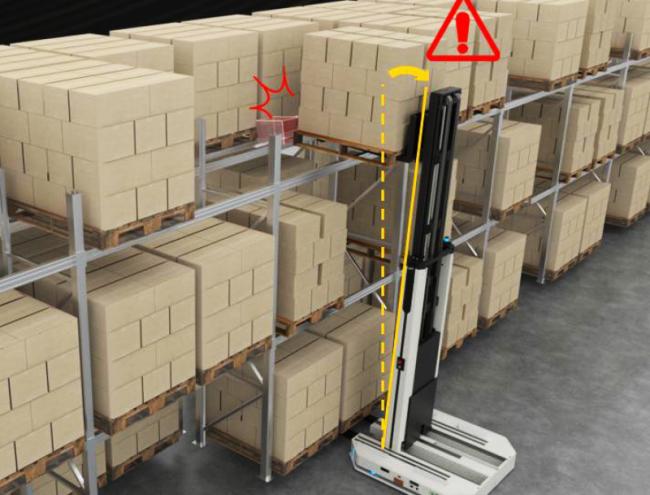 VFR-CL3,VNA Fork-type AMR,Very Narrow Aisle Fork-type Autonomous Mobile Robot CL Serie stype 3 for Warehouse Pallet Stacking And Handling