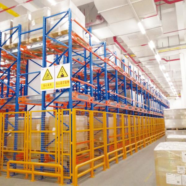 Four Way Radio Shuttle Racking ASRS Pallet Runner Rack  4 Way Radio Shuttle Racking