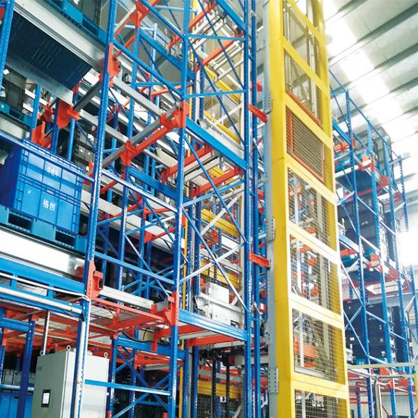 Four Way Radio Shuttle Racking ASRS Pallet Runner Rack  4 Way Radio Shuttle Racking