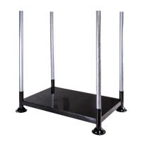 China Round Post Foldable Stacking rack Demountable Stacking rack Stackable Rack for sale
