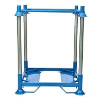 China Round Post Foldable Stacking rack Demountable Stacking rack Stackable Rack for sale