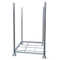 China Round Post Foldable Stacking rack Demountable Stacking rack Stackable Rack for sale