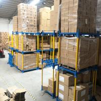 China Round Post Foldable Stacking rack Demountable Stacking rack Stackable Rack for sale