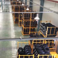 China Foldable Stacking rack Stackable Rack For Tire Warehouse Storage Tire Rack for sale