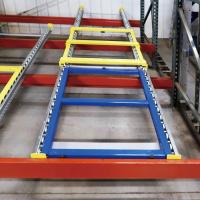 China Push Back Pallet Racking High Density Warehouse Storage Racking Push Back Rack for sale