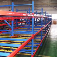 China Carton Flow Rack Gravity Roller Racking for sale