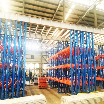 China Double Deep Heavy Duty Pallet Rack Selective Pallet Rack Warehouse Storage Rack for sale