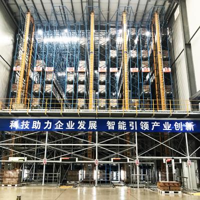 China Single Deep Pallet Stacker ASRS, Automatic Storage and Retrieval System for sale