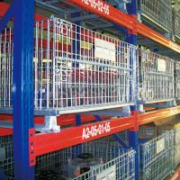 China Galvanized Storage Cage Wire Mesh Container for sale