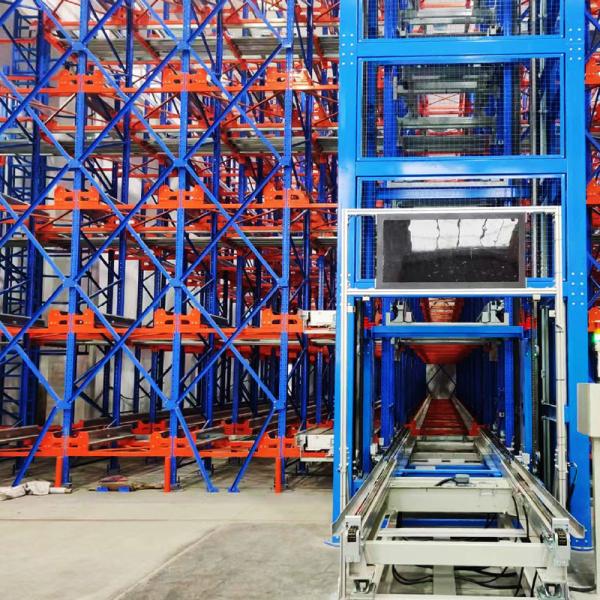Four Way Radio Shuttle Racking ASRS Pallet Runner Rack  4 Way Radio Shuttle Racking