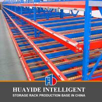 China A12: Carton Flow Racking Roller Rack  Gravity Roller Racking Roller Conveyor Racks for sale