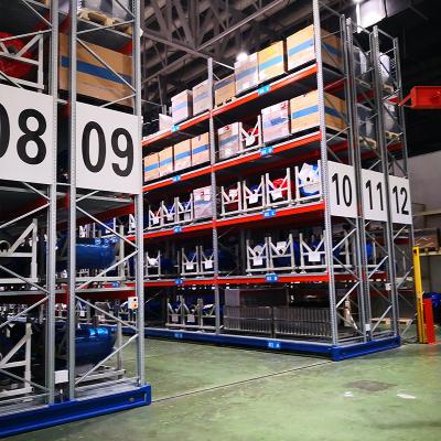 China B13  Automatic Heavy Duty Electric Mobile Pallet Storage Racking System for sale