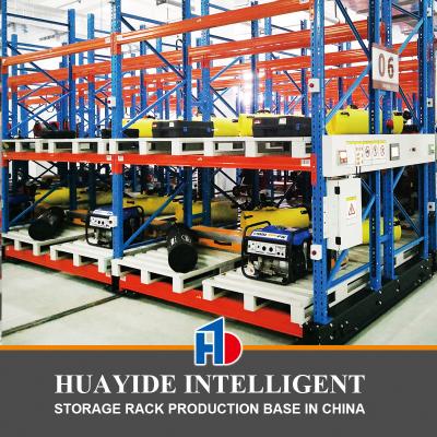 China B13  Automatic Heavy Duty Electric Mobile Pallet Storage Racking System for sale
