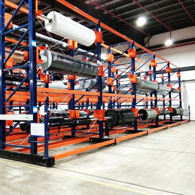 China B13  Automatic Heavy Duty Electric Mobile Pallet Storage Racking System for sale