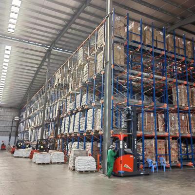 China B50: Radio Shuttle Pallet Racking Warehouse Storage Four Entry Way Shuttle High Speed Pallet Equipment Radio Car Racking for sale