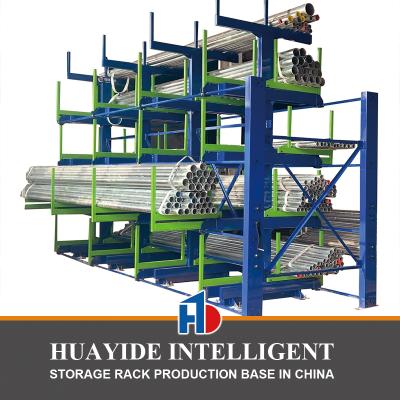 China B52: Long Material Storage Roll out Cantilever Rack Bar Stock & Pipe Roll out Cantilever Rack for sale