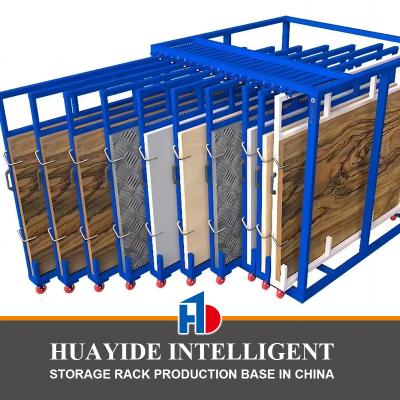 China B53: Vertical Roll out Sheets Rack for Heavy Duty Metal Sheets Leftover Storage Vertical Sheet Racks Sheet Materials  Easy Roll Out for sale