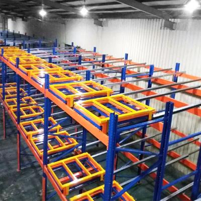 Cina FIFO Racking per pallet a gravità ad alta efficienza Certificato ISO9001 in vendita