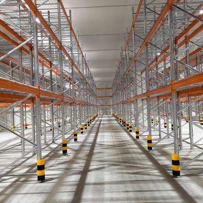 China B60：Heavy Duty Shelves Industrial Pallet Racks System Heavy Duty Pallet Racking Warehouse Steel Pallet Racking for sale