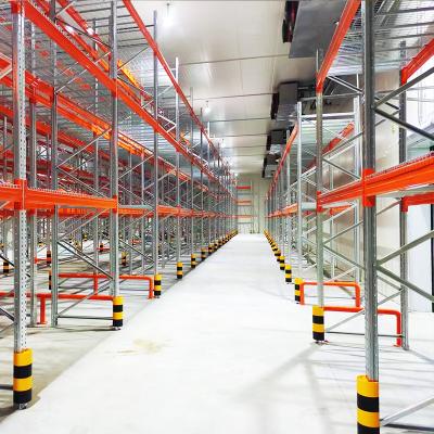 China B60：Heavy Duty Shelves Industrial Pallet Racks System Heavy Duty Pallet Racking Warehouse Steel Pallet Racking for sale