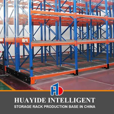 Sistema di scaffalatura mobile ODM senza rotaie 1,5 kW per uso industriale