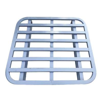 중국 C04: 둥근 모서리 강철 팔레트는 포대 곡물, 사료 등을 보관하는 데 사용됩니다. 포크에 의해 가방이 찢어지는 것을 방지하고 적재 및 쌓기를 용이하게 합니다. 판매용