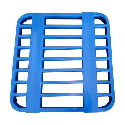 중국 C04: 둥근 모서리 강철 팔레트는 포대 곡물, 사료 등을 보관하는 데 사용됩니다. 포크에 의해 가방이 찢어지는 것을 방지하고 적재 및 쌓기를 용이하게 합니다. 판매용