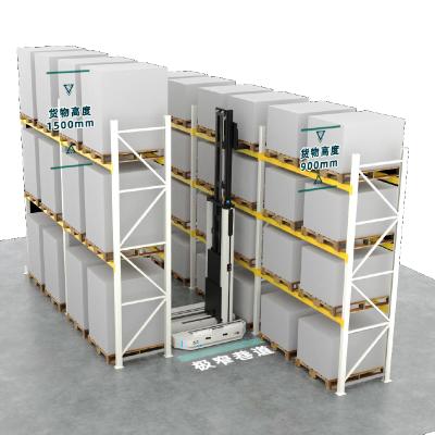 China VFR,VNA Fork-Type AMR,Very Narrow Aisle Fork-Type Autonomous Mobile Robot,Warehouse Automation And Logistics Industry Automatically Organize And Stack Pallets Handling Robot for sale