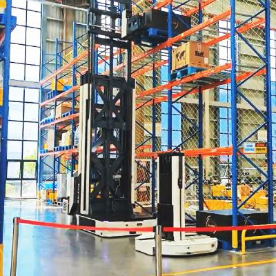 China VFR-CC,VNA Fork-type AMR,Very Narrow Aisle Fork-type Autonomous Mobile Robot CC for Warehouse Pallet Stacking And Handling for sale
