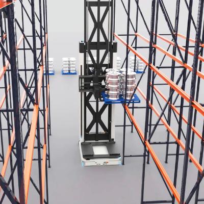 China VFR-CC,VNA Fork-type AMR,Very Narrow Aisle Fork-type Autonomous Mobile Robot CC for Warehouse Pallet Stacking And Handling for sale