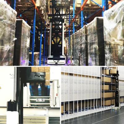 China VFR-CC,VNA Fork-type AMR,Very Narrow Aisle Fork-type Autonomous Mobile Robot CC for Warehouse Pallet Stacking And Handling for sale