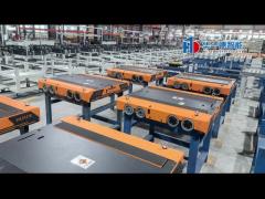 Scaffalatura per navetta radio a quattro vie ASRS pallet runner Rack 4 Way Radio Shuttle Rack