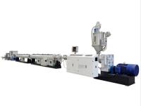 China Customized 20-160mm PVC Pipe Manufacturing Machine with Twin-Screw Extruder for sale